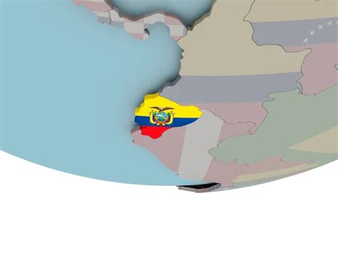 Mapa de la bandera de ecuador fotos de stock imágenes de Mapa de la