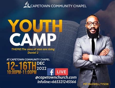 Youth Camp Flyer Template Postermywall