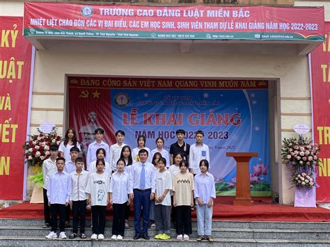 Hình ảnh ngày khai giảng năm học mới 2022 2023 của Trường Cao đẳng