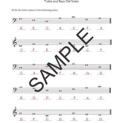 Note Naming Worksheets PDF Piano With Lauren