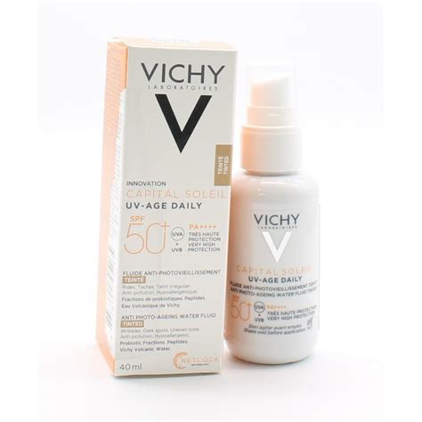 Vichy Capital Soleil Uv Age Daily Spf50 40mlunivers Pharmacie
