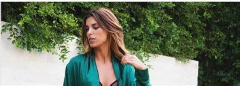 Elisabetta Canalis Senza Veli Sotto La Vestaglia Trasparenze Bollenti