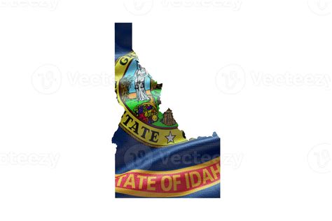 Idaho Map Outline Png State Flag Icon 21194018 Png