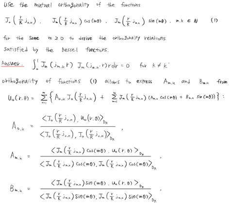 Solved Use The Mutual Orthogonality Of The Functions Solved Use The Mutual Orthogonality Of The Functions
