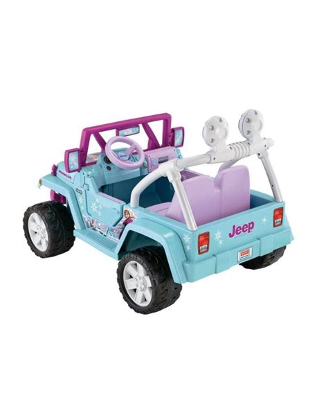 Power Wheels 12v Disney Princess Frozen Jeep Wrangler Powered Ride On