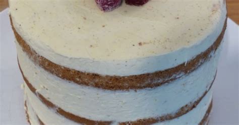 Recette G Teau Naked Cake Framboise Huile D Olive Et Citron