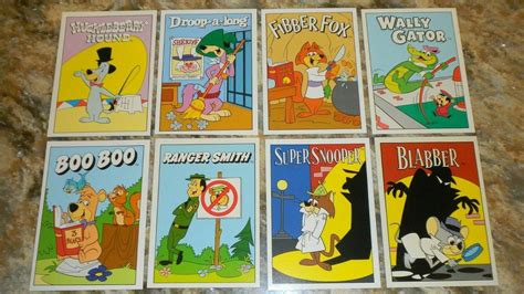 1994 Arbys Hanna Barbera Cartoon Collector Cards Near Complete Set 29