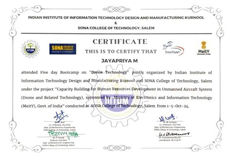Dronetechnology Uav Teamwork Meity Technologyinnovation Jayapriya Murugesan