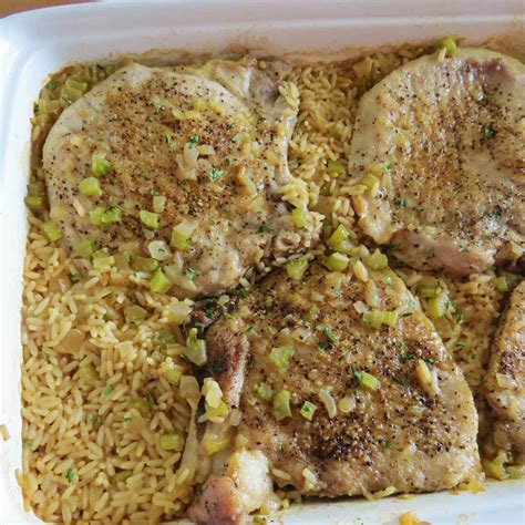Country Pork Chops And Rice The Country Cook