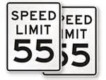 Speed Limit 55 Traffic Sign R2 1 55 SKU X R2 1 55