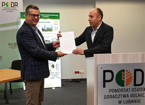 Nowy zastępca dyrektora PODR w Lubaniu Pomorski ODR