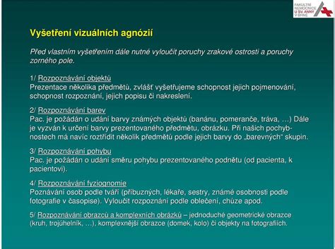 Diagnostika poruch gnostických PDF Stažení zdarma