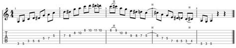 Effective Speed Building Guitar Licks Exercises Guitarhabits