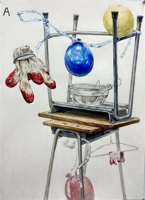 예중 입시 예고 입시 압구정 포도나무 미술학원 서울예고 선화예고 페인트 롤러 초상화 그리기 그림