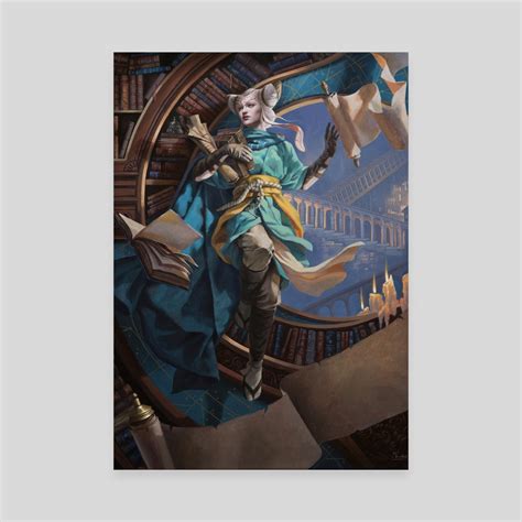 Tamiyo An Art Canvas By Magali Villeneuve INPRNT