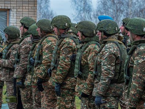 Kazan, Russia. 08 November 2021. Soldiers of the Armenian Army in the ...