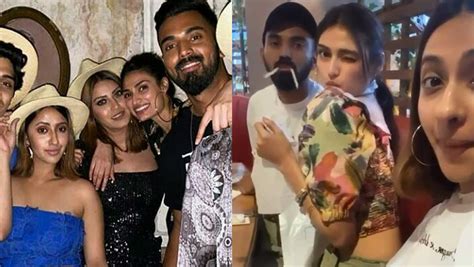 Cricketer Kl Rahul And Rumoured Girlfriend Athiya Shettys Party