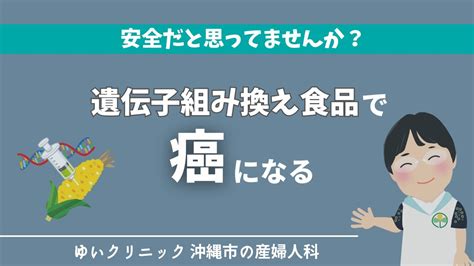 院長コラム 遺伝子組み換え食品gmoで癌になる ゆいクリニック 沖縄市の産婦人科