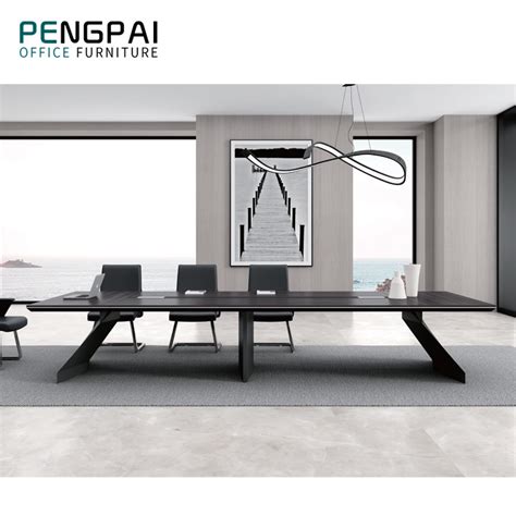 Modern Design Rectangle Shape Conference Table Discussion Table Conference Tables China