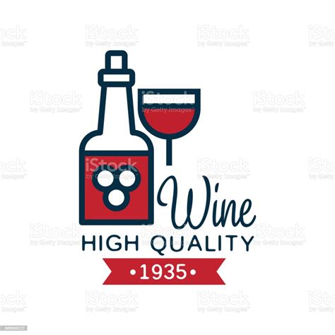 고품질의 와인 레이블 메뉴 와이너리 로고 패키지 와이너리 브랜딩 및 정체성에 대 한 디자인 요소 벡터 일러스트 레이 션 0명에 대한 스톡 벡터 아트 및 기타 이미지 Istock