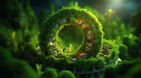 Visualizing The Idea Of Sustainable Production And Efficient Energy