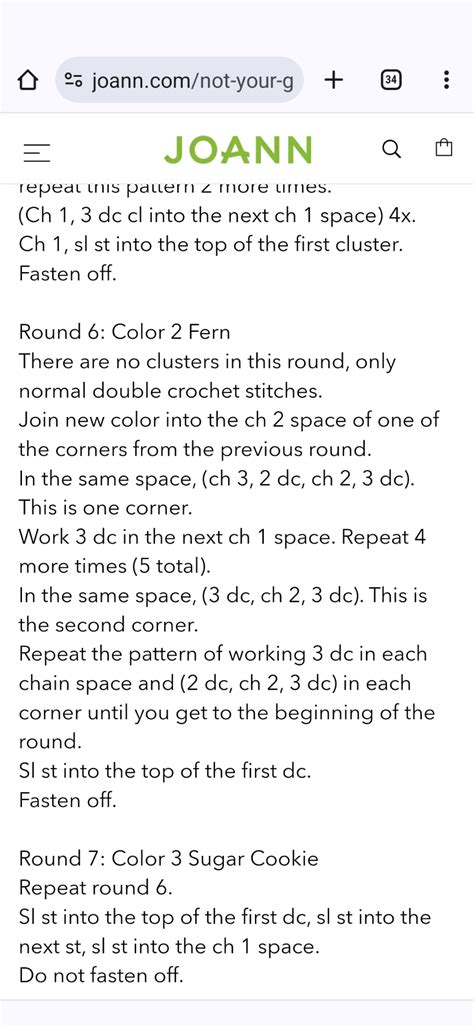 Question On Patter Rcrochet