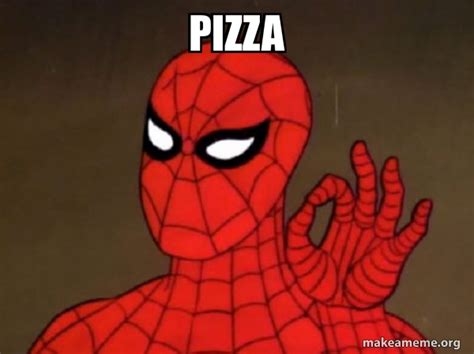 Pizza Spiderman Care Factor Zero Meme Generator