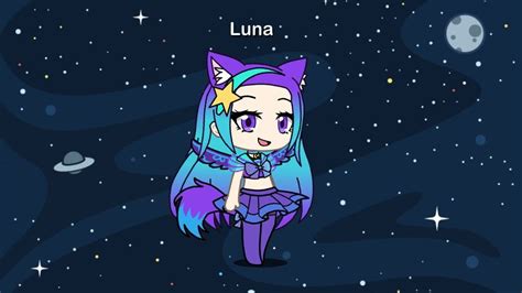 Gacha Life Luna Cielo