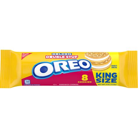 1pack Nabisco Oreo Golden Double Stuf Sandwich Cookies