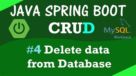 SPRING BOOT How To Delete Data From MySQL Database With REST API In