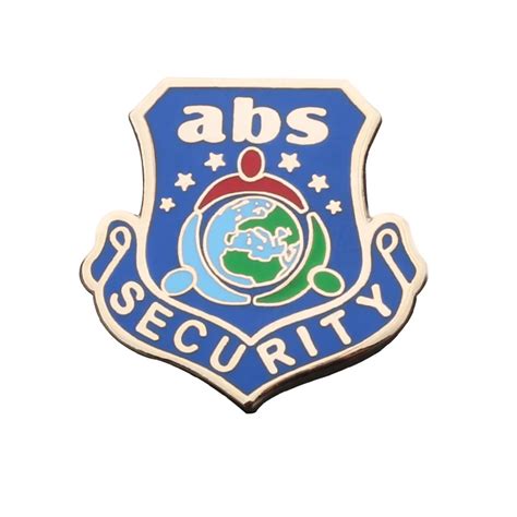 Sell Uniform Metal Security Guard Custom Pin Badge Buy Security Guard