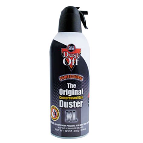 Falcon Safety Dpsxl12 Dust Off 12 Oz Compressed Gas Duster