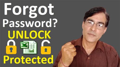 How To Unlock Protected Excel Sheet Forgot Password Printable