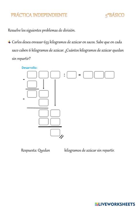División Usando El Algoritmo 930488 María José Munizaga