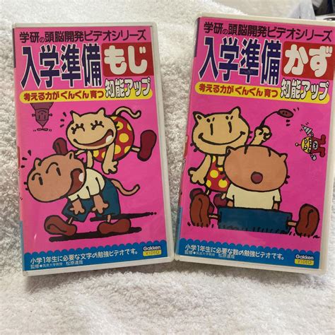 学研頭脳開発ビデオ 七田式右脳イメージトレーニング Vhs メルカリ