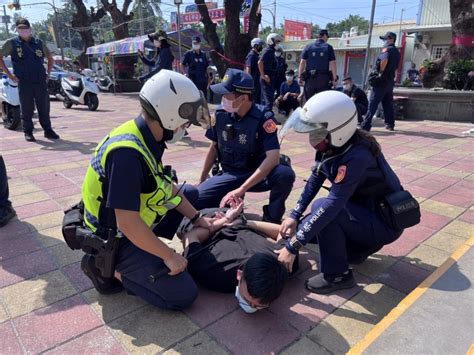防迎王祭脫序暴力 東港警快打演練 中華日報中華新聞雲