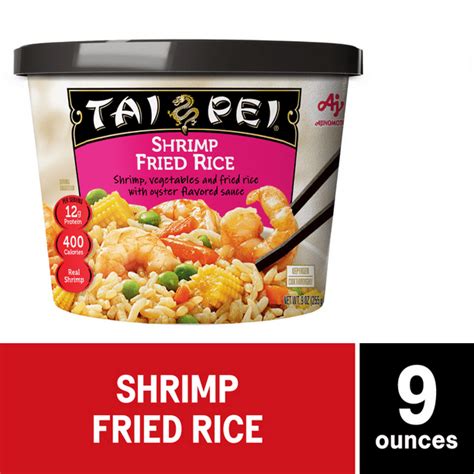 Tai Pei Shrimp Fried Rice Frozen Asian Entrée 9 Oz Oasis Bahamas