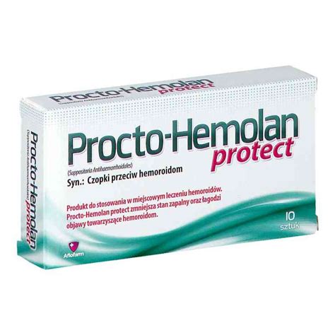 Procto Hemolan Protect Czopki 10 Kup Online