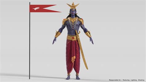 Artstation The Asura King