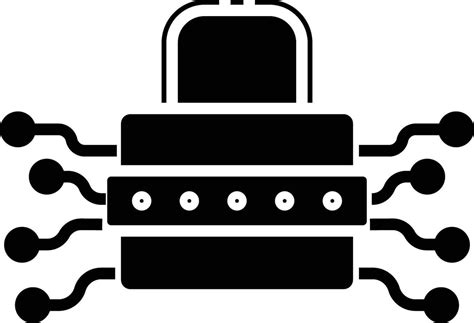 Protection Password Lock Solid And Glyph Vector Illustration 36766501