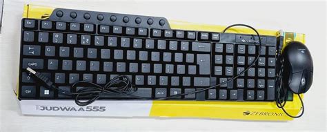 Zebronics Zeb Judwaa 555 Keyboard Mouse Set At ₹ 350 Piece Keyboard And Mouse Combo In Ahmedabad