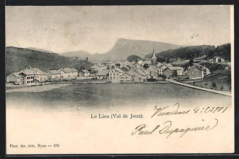 Le Lieu Val de Joux Blick über Fe Acheter sur Ricardo