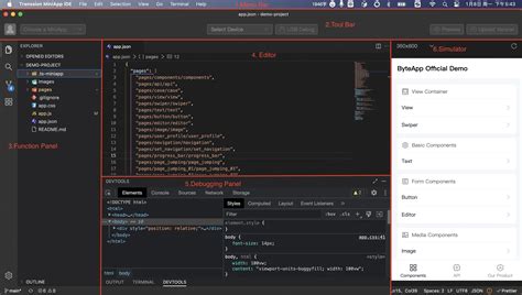Main Interface Miniapp