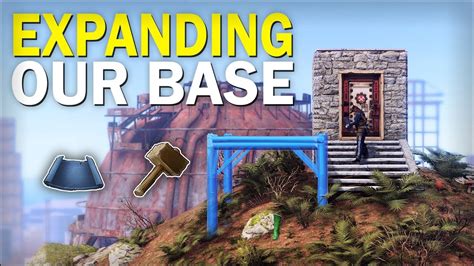 EXPANDING Our NEW BASE Rust Solo Survival YouTube