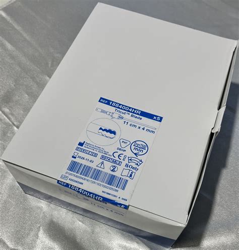 New MEDTRONIC 1884004HR Medtronic Rotatable Tricut Blade 11 0cm X 4 0mm