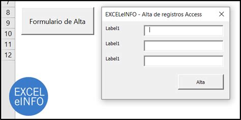 Insertar Registros En Tabla De Access Desde Excel Usando Vba Y Ado
