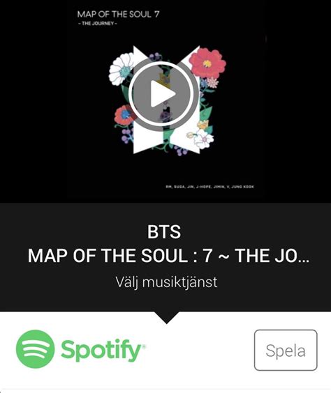 The Map Of The Soul On Spotify