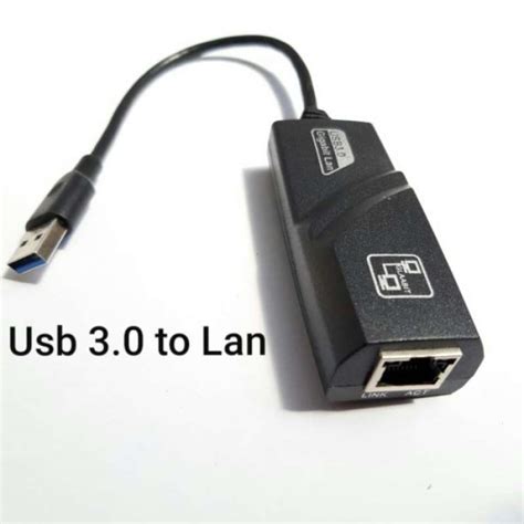 Promo Usb 3 0 To Gigabit Ethernet Lan Network Adapter Usb To Lan Diskon 23 Di Seller