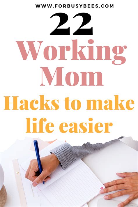 22 Working Mom Hacks To Make Life Easier Artofit