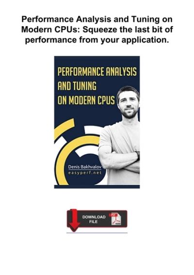 pdf performance analysis and tuning on modern cpus squeeze the last